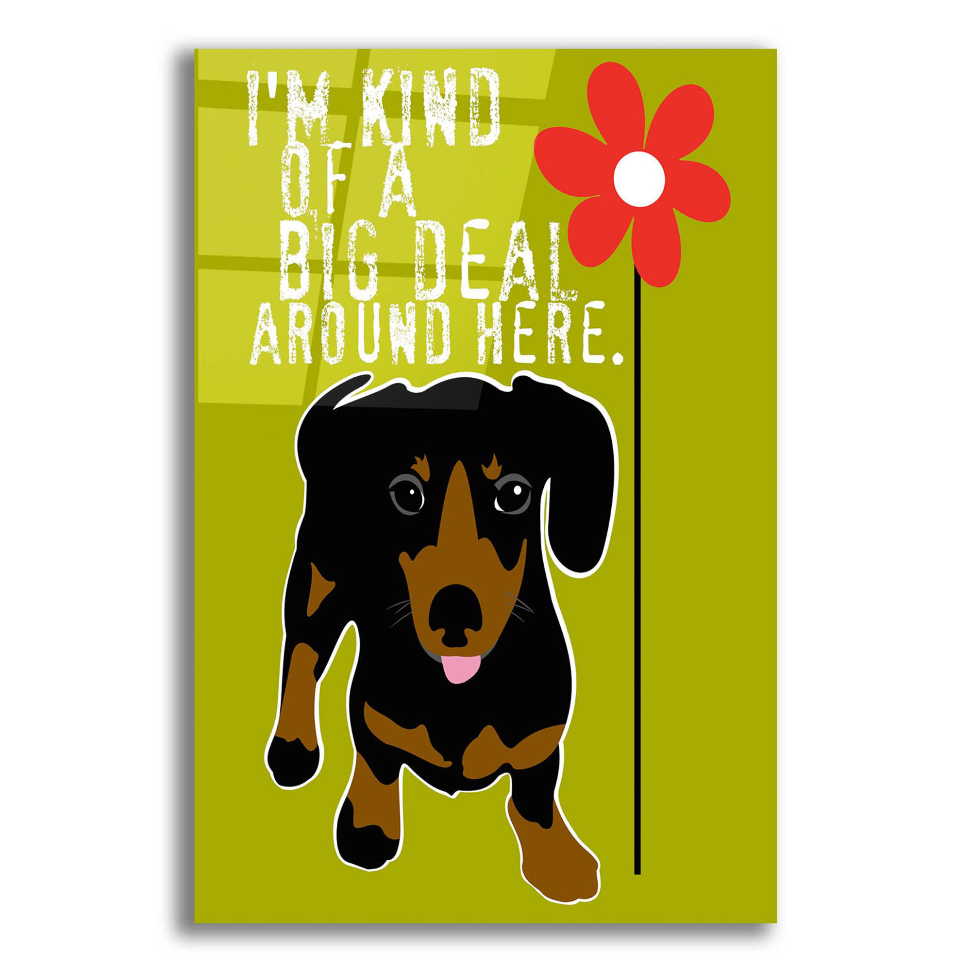 Red Barrel Studio® Red Barrel Studio 'Big Deal' By Ginger Oliphant, Acrylic Glass Wall Art | Wayfair